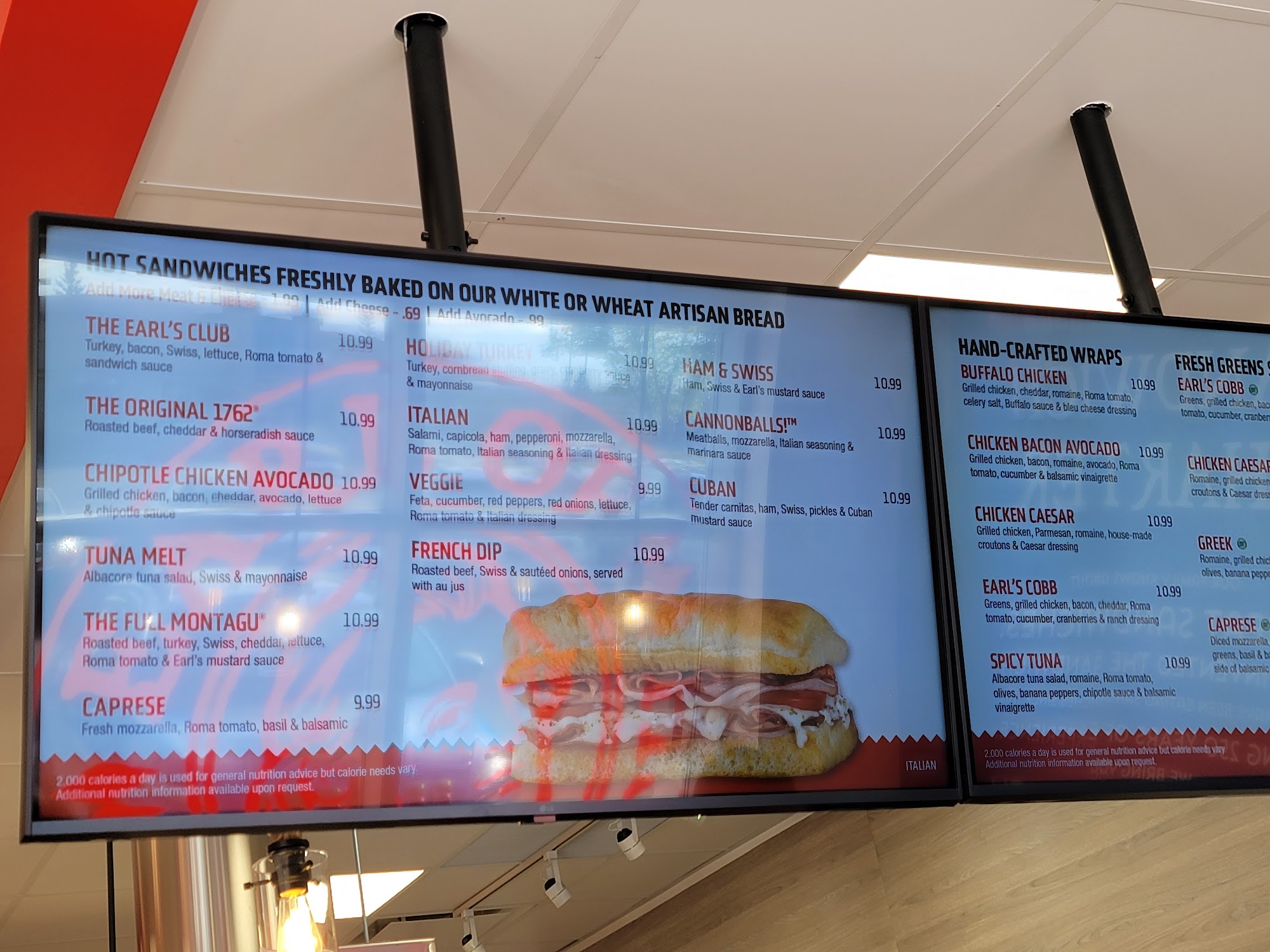 Earl of Sandwich, Calgary - Menu, Reviews (64), Photos - Restaurantji