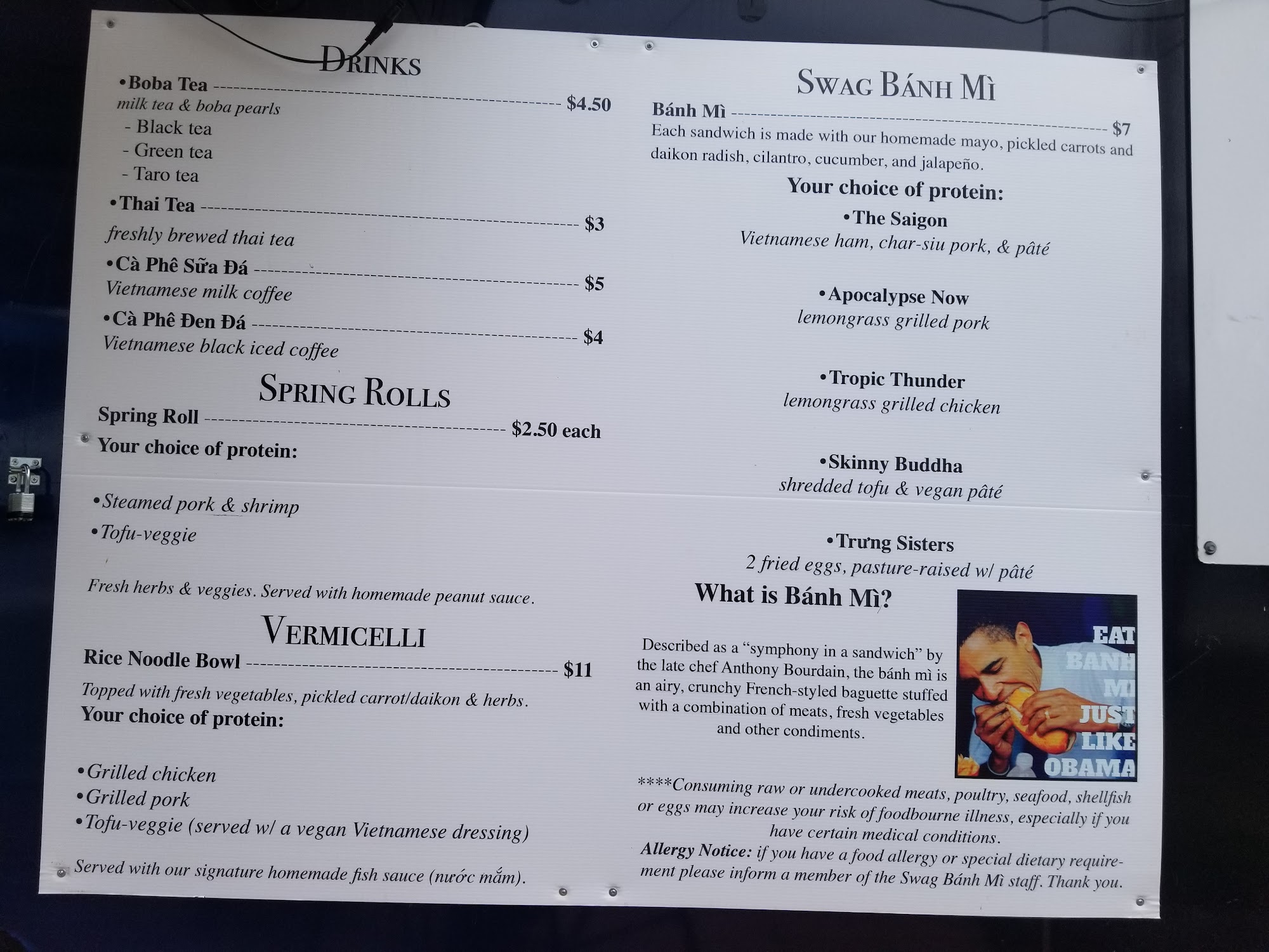 Swag Banh Mi, Fayetteville - Menu, Reviews (77), Photos (20) - Restaurantji