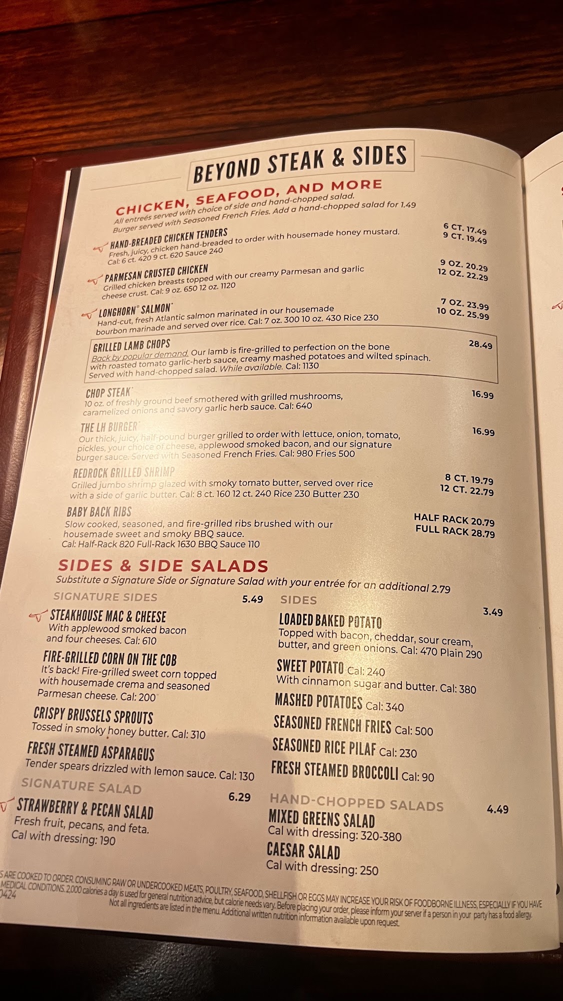LongHorn Steakhouse, La Quinta - Menu, Reviews (246), Photos (14 ...