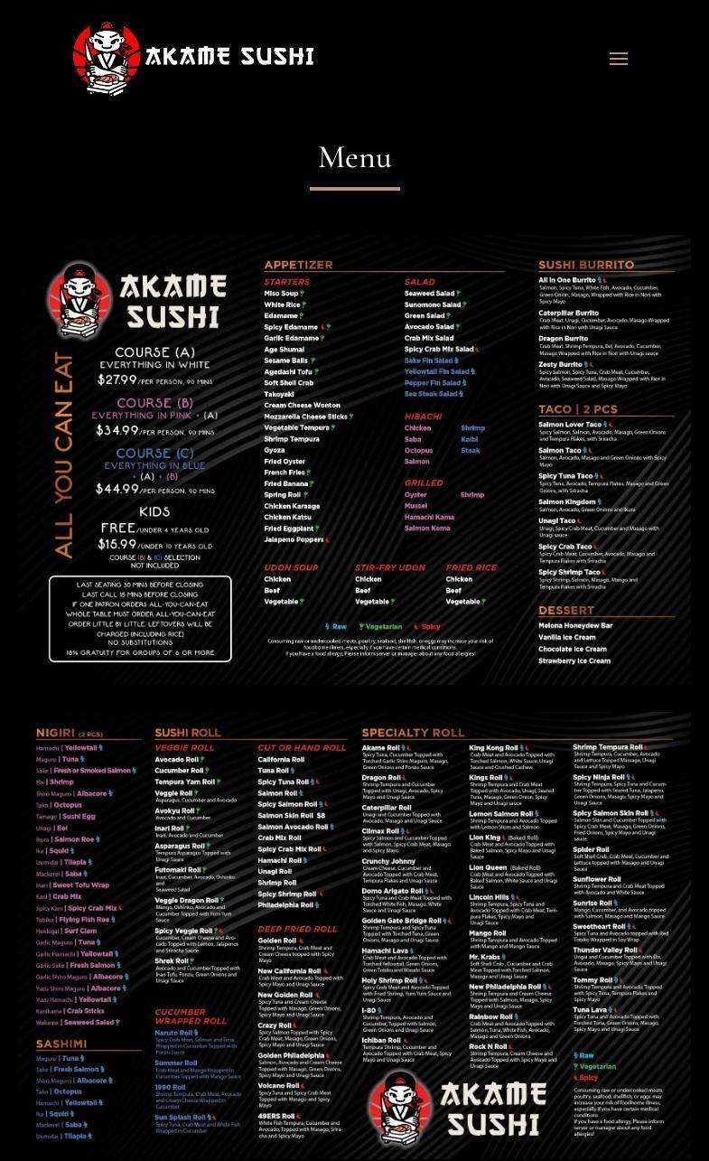 Akame Sushi, Roseville - Menu, Reviews (128), Photos - Restaurantji