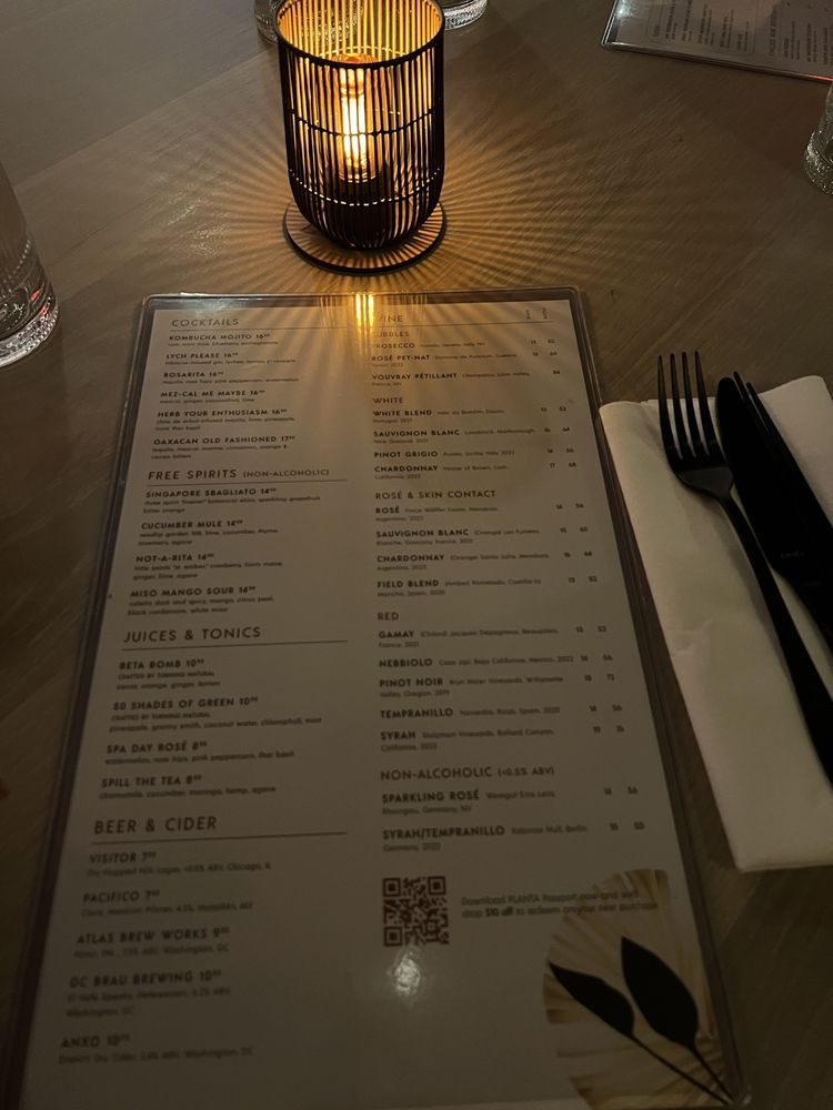 PLANTA Cocina, Washington - Menu, Reviews (103), Photos (17) - Restaurantji