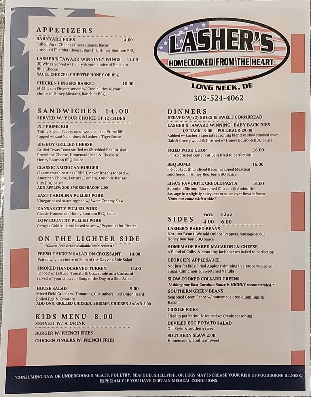 Lashers BBQ, Long Neck - Menu, Reviews (35), Photos (15) - Restaurantji