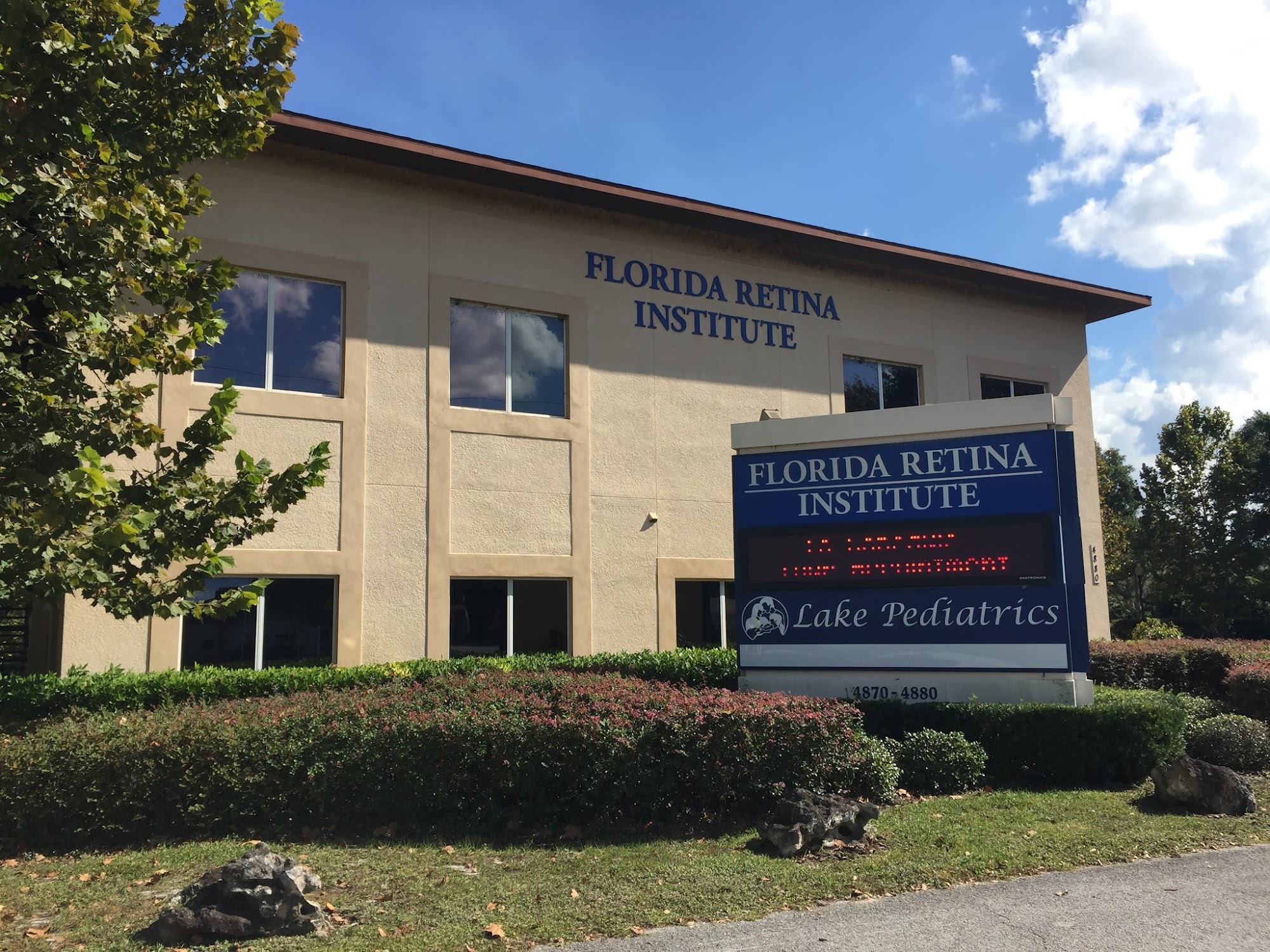 FLORIDA RETINA INSTITUTE - Mount Dora FL - Hours, Directions, Reviews ...