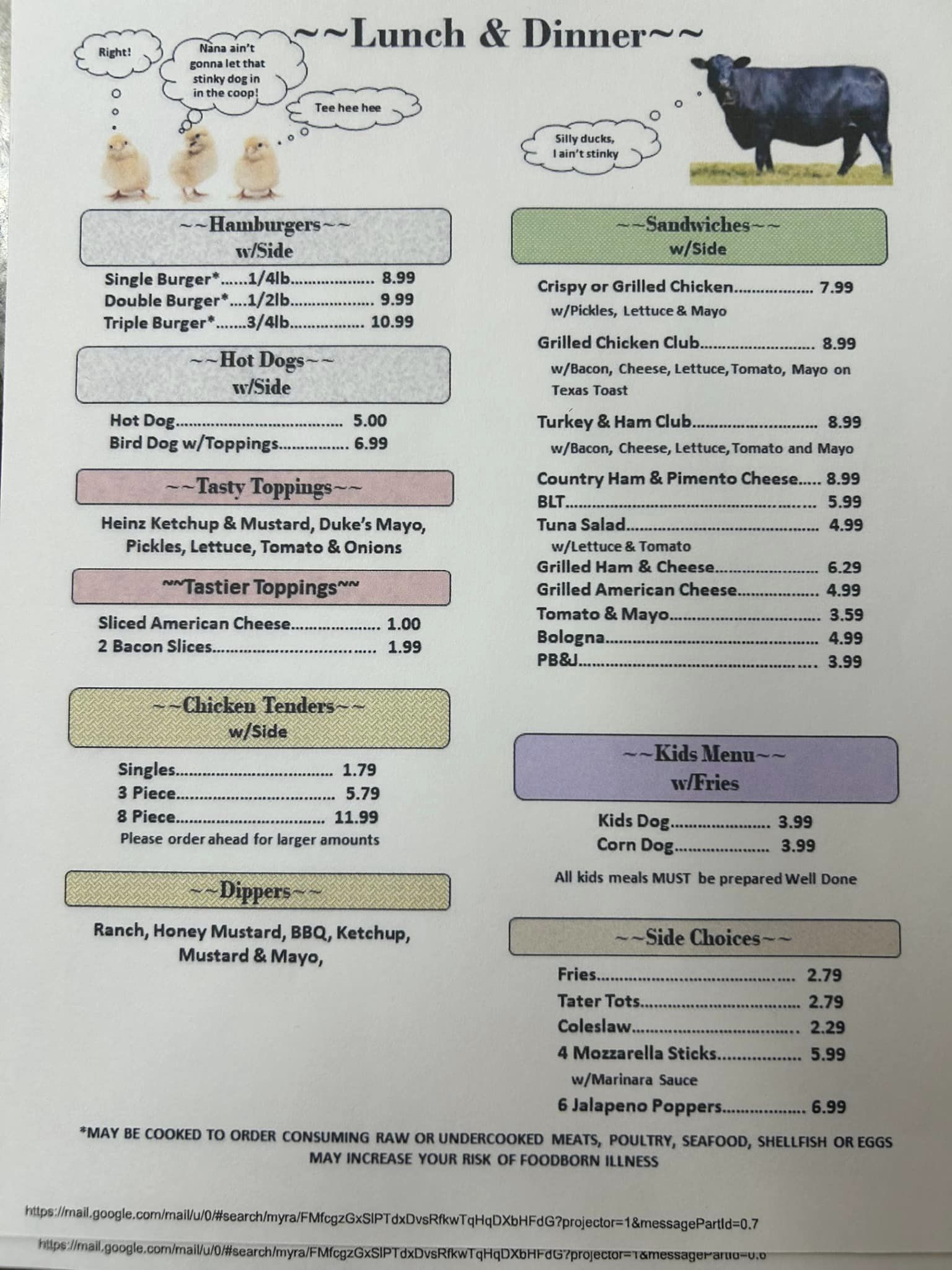 LG's Diner and Bakery, Bowman - Menu, Reviews (42), Photos (19 ...