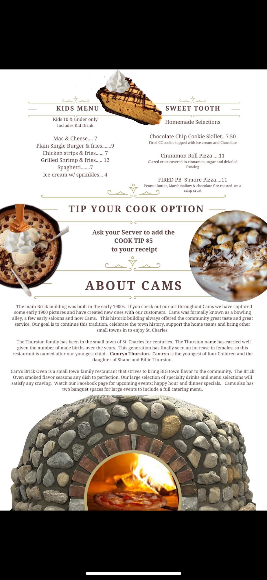 Cams Brick Oven, Saint Charles - Menu, Reviews (47), Photos - Restaurantji