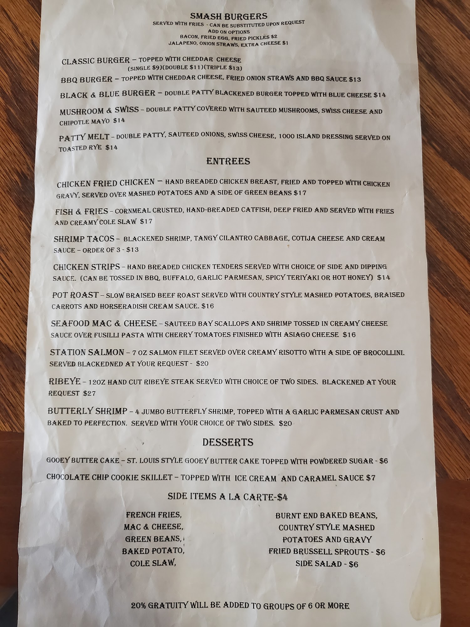 Allen Street Social, Centralia - Menu, Reviews (45), Photos (21 ...