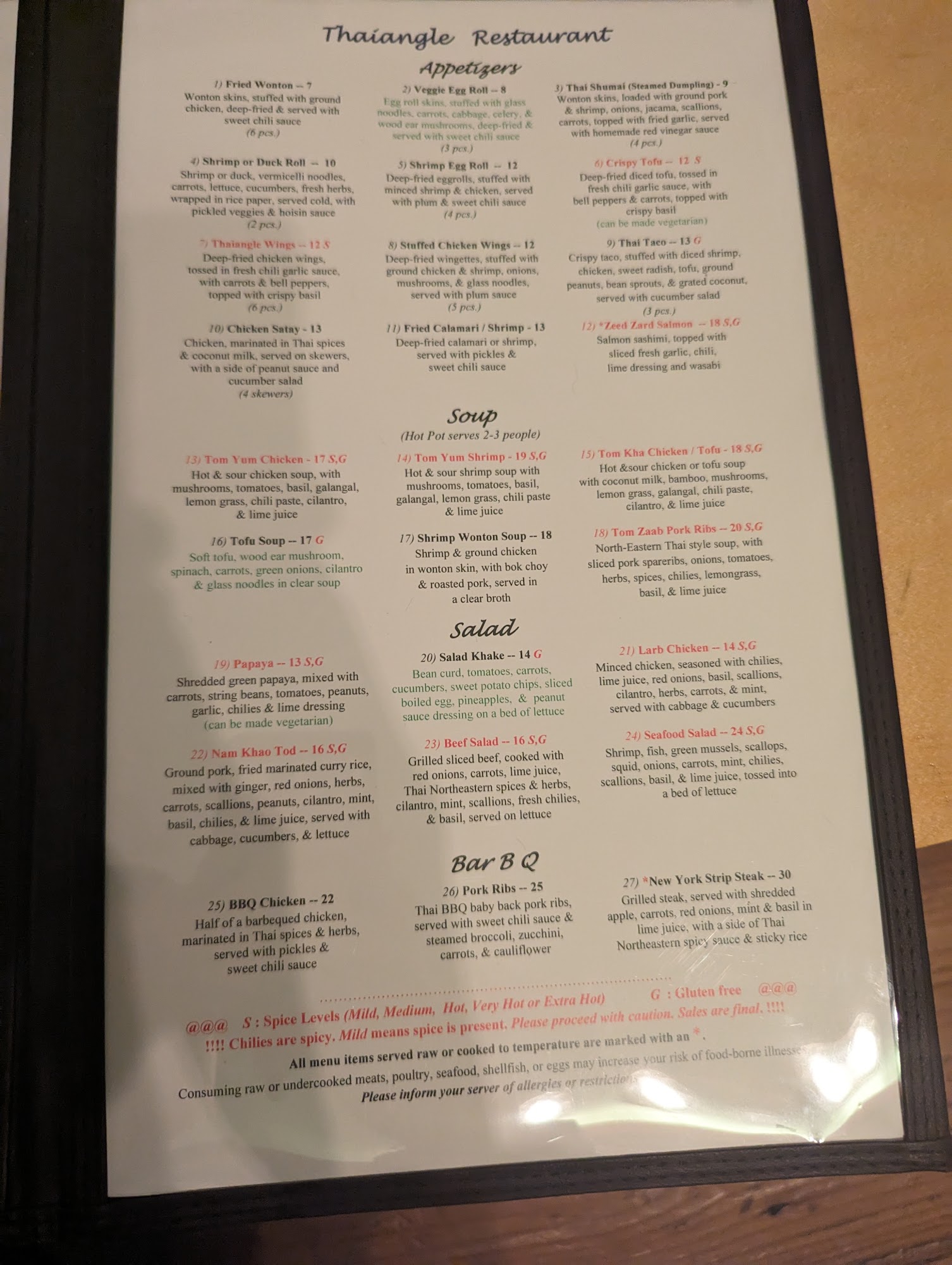 Thaiangle Restaurant, Durham - Menu, Reviews (104), Photos (14 ...