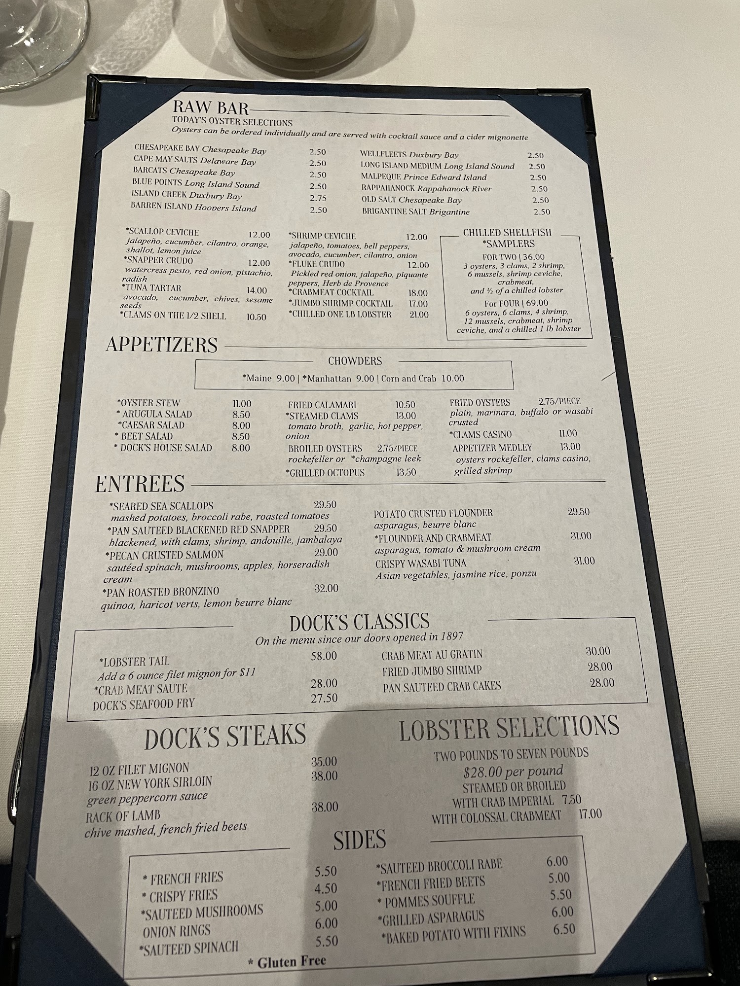 Dock's Oyster House, Atlantic City - Menu, Reviews (678), Photos (116 ...