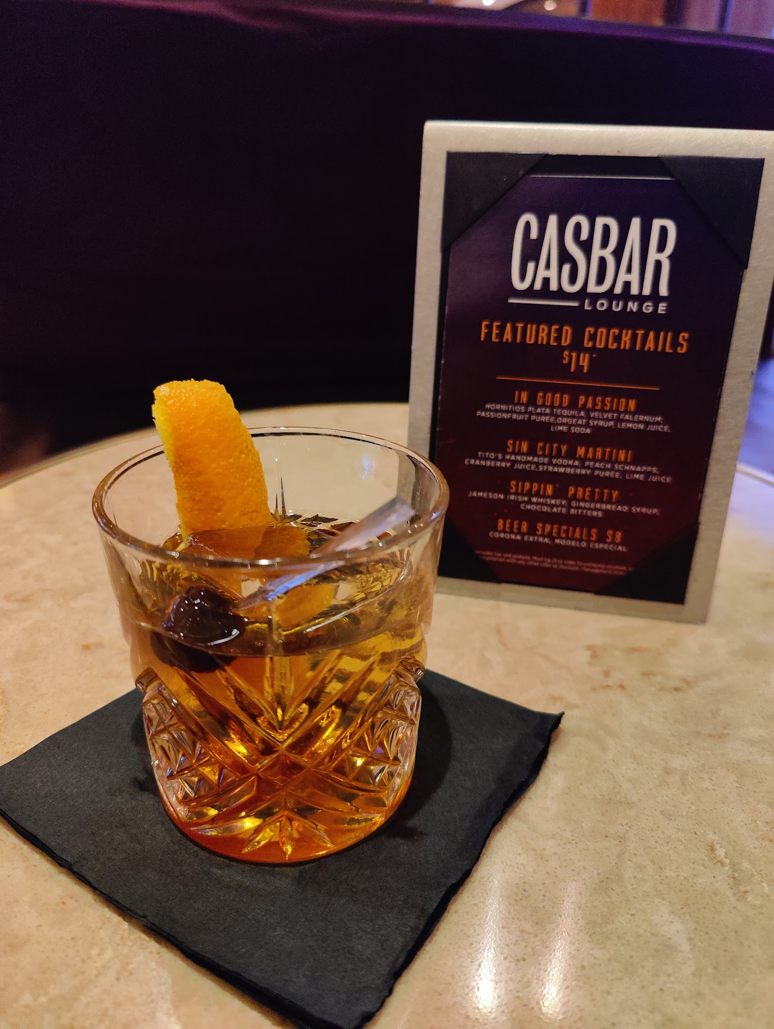 CASBAR Lounge, Las Vegas - Menu, Reviews (59), Photos (26) - Restaurantji