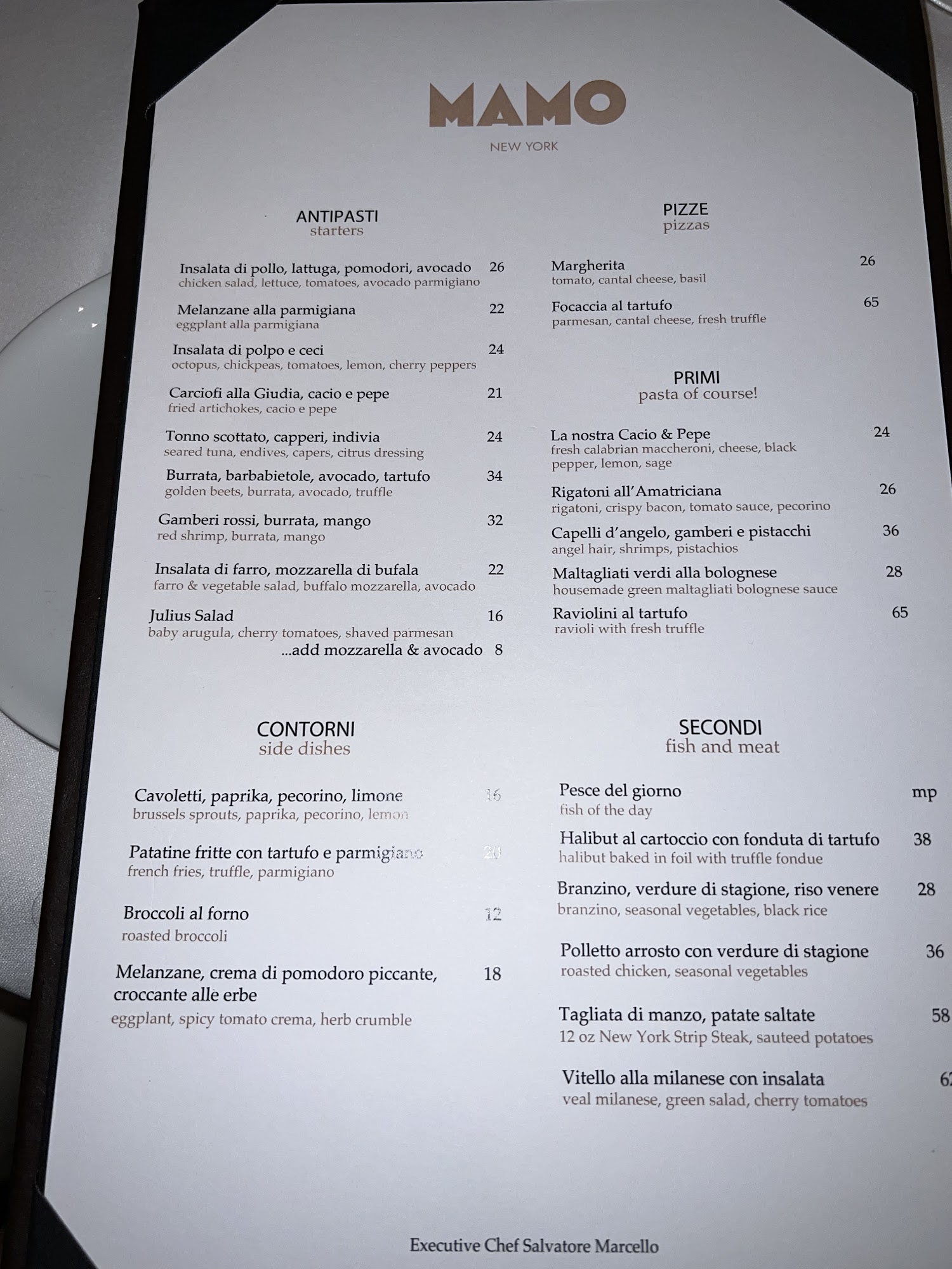 Mamo, New York - Menu, Reviews (372), Photos (102) - Restaurantji