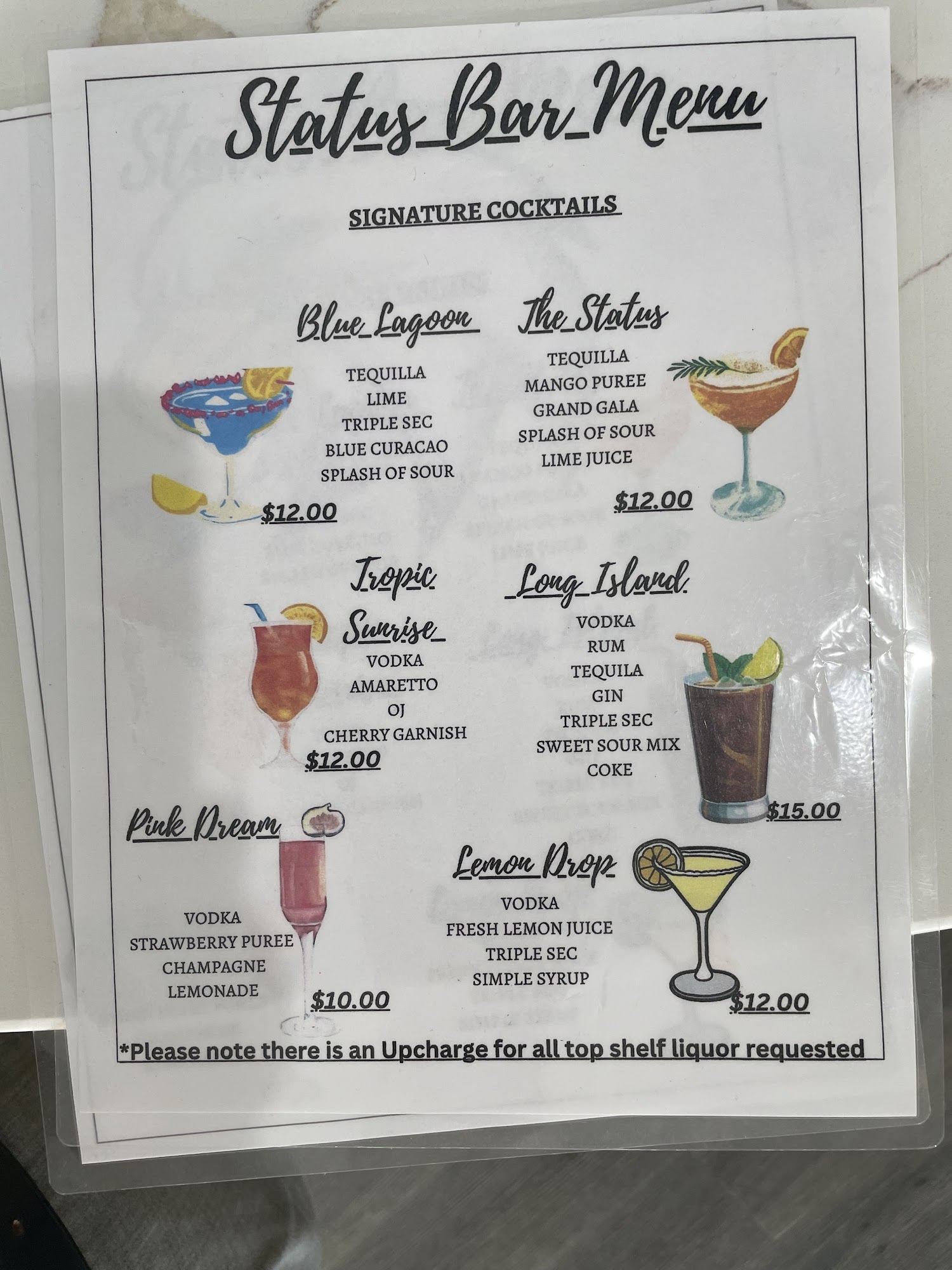 Status Restaurant & Bar, Chester - Menu, Reviews (72), Photos (15) - Restaurantji