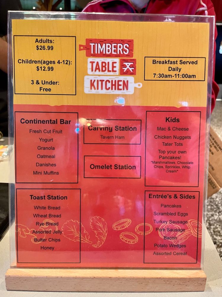 Timbers Table & Kitchen, Scotrun - Menu, Reviews (12), Photos ...