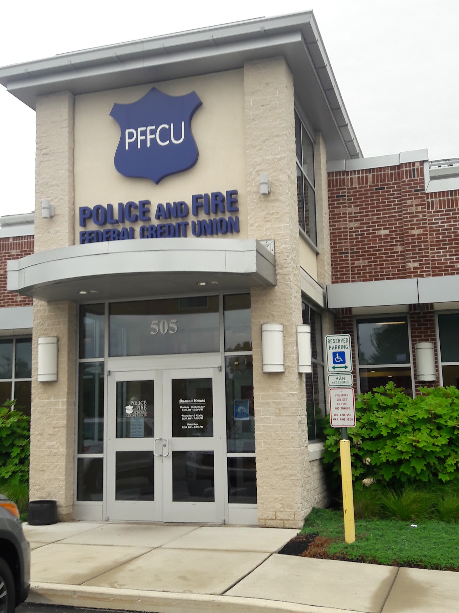 PFFCU - POLICE AND FIRE FEDERAL CREDIT UNION - Warminster PA - Hours ...