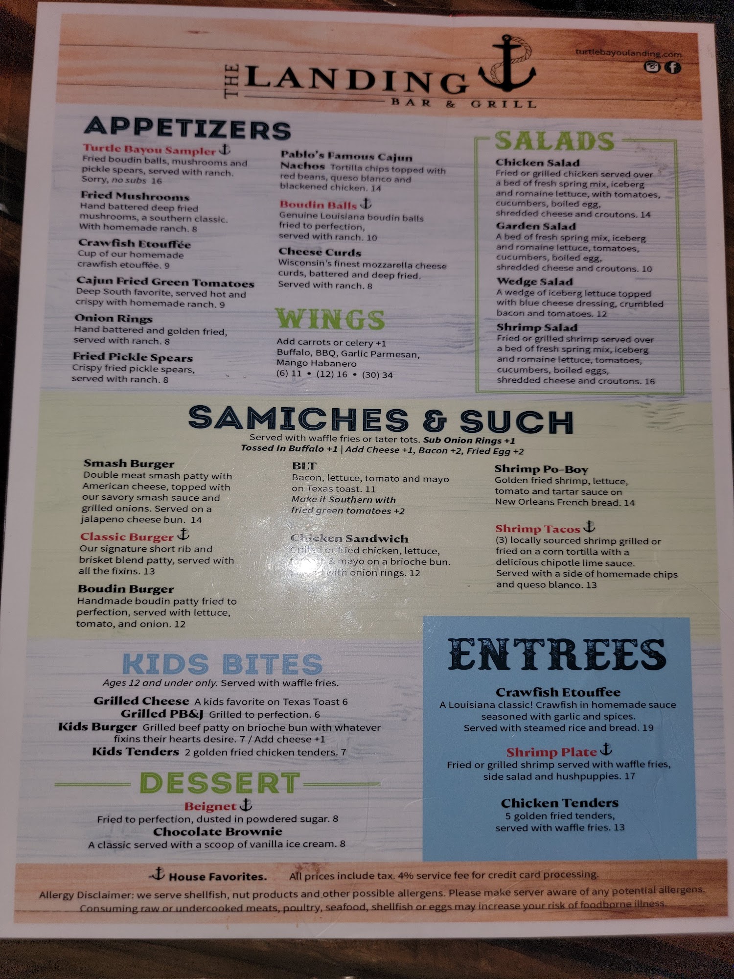 The Landing, Anahuac - Menu, Reviews (42), Photos (14) - Restaurantji