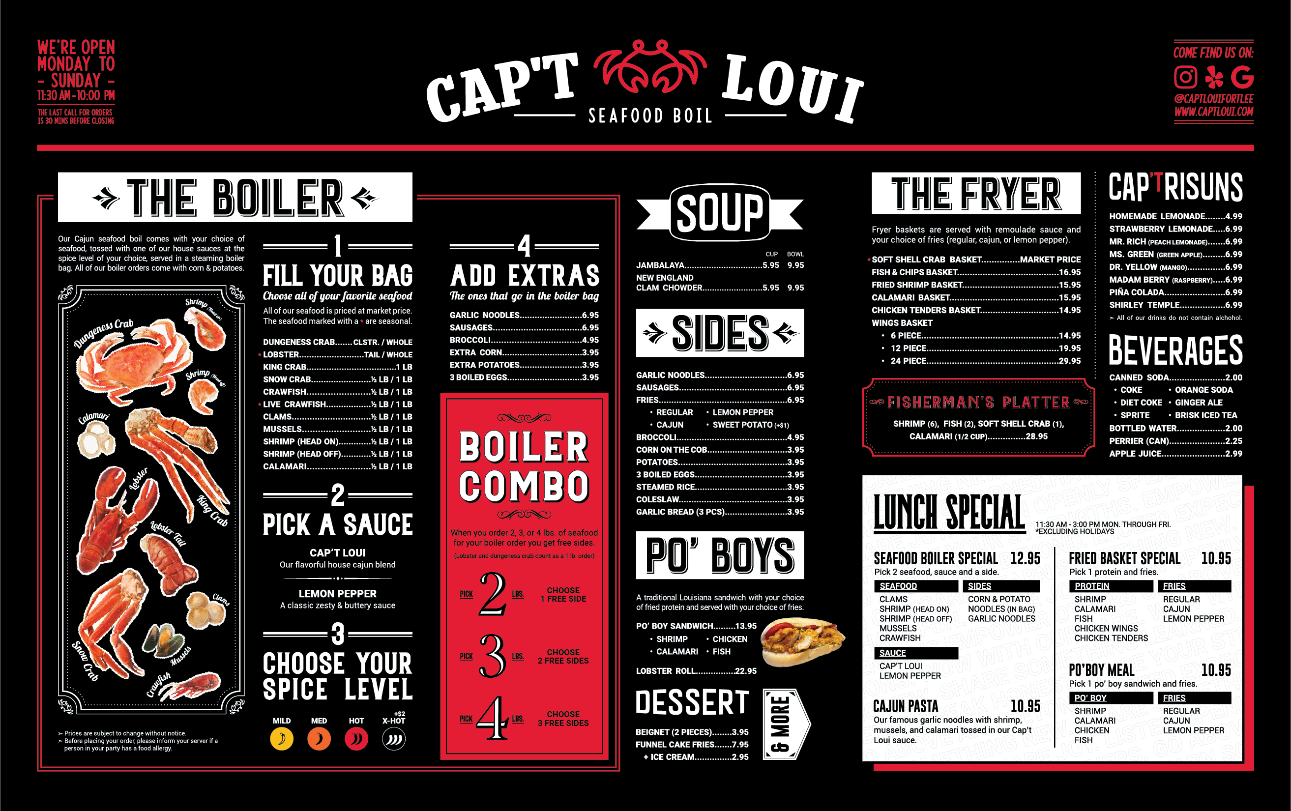 Cap't Loui Carrollton, Carrollton - Menu, Reviews (84), Photos ...