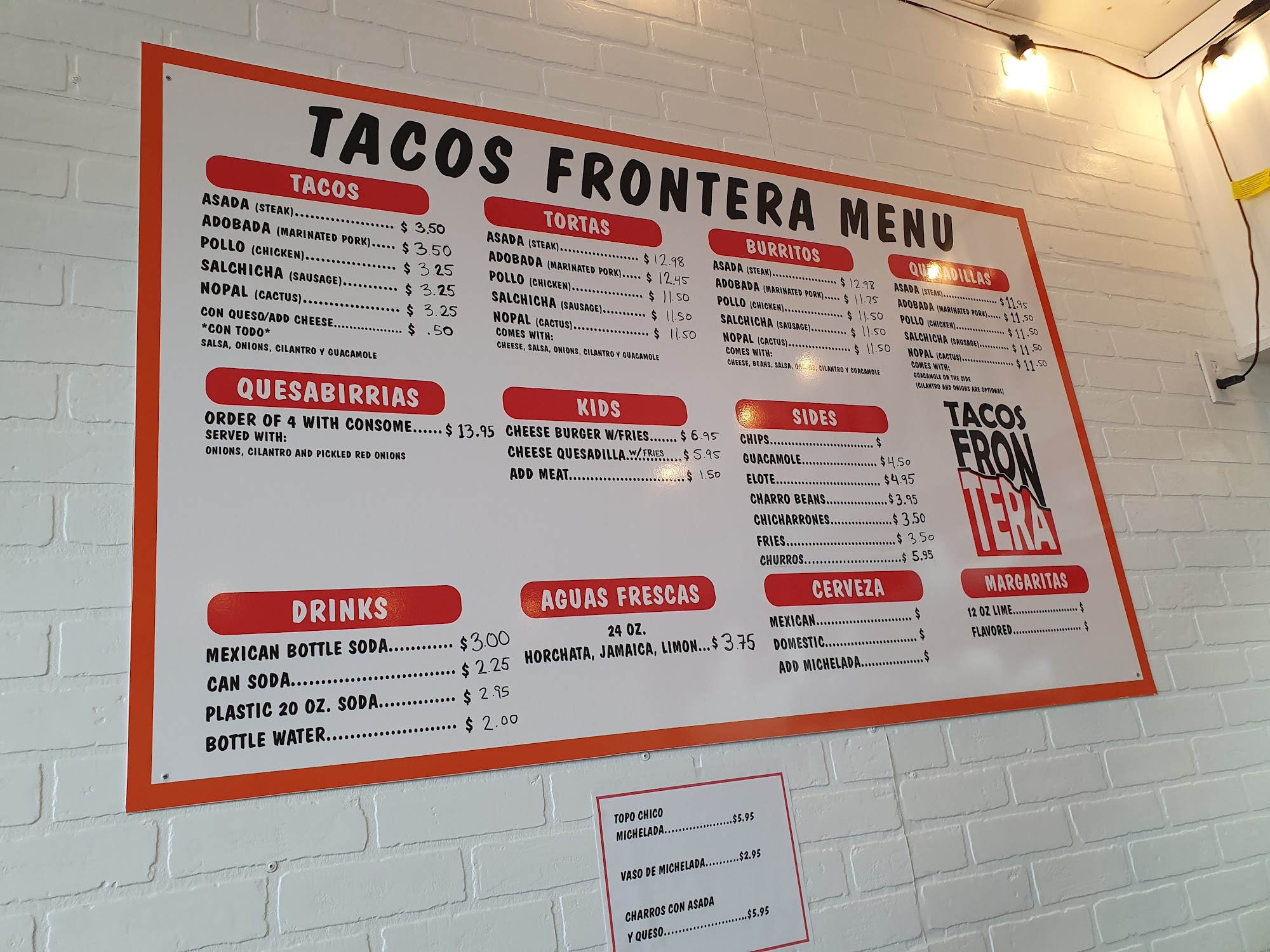 Tacos Frontera, Houston - Menu, Reviews (154), Photos - Restaurantji