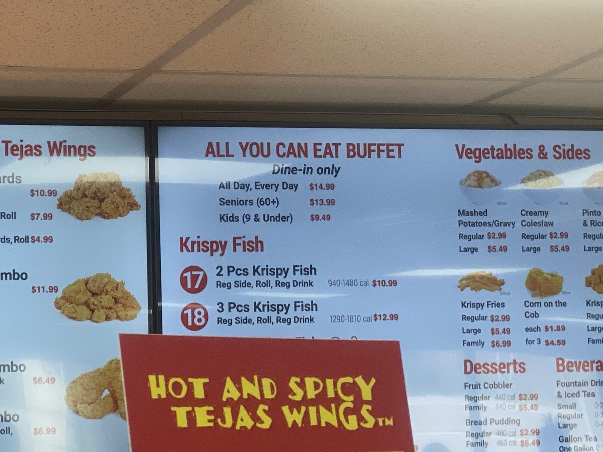Hartz Chicken Buffet, Port Arthur - Menu, Reviews (55), Photos (24 ...