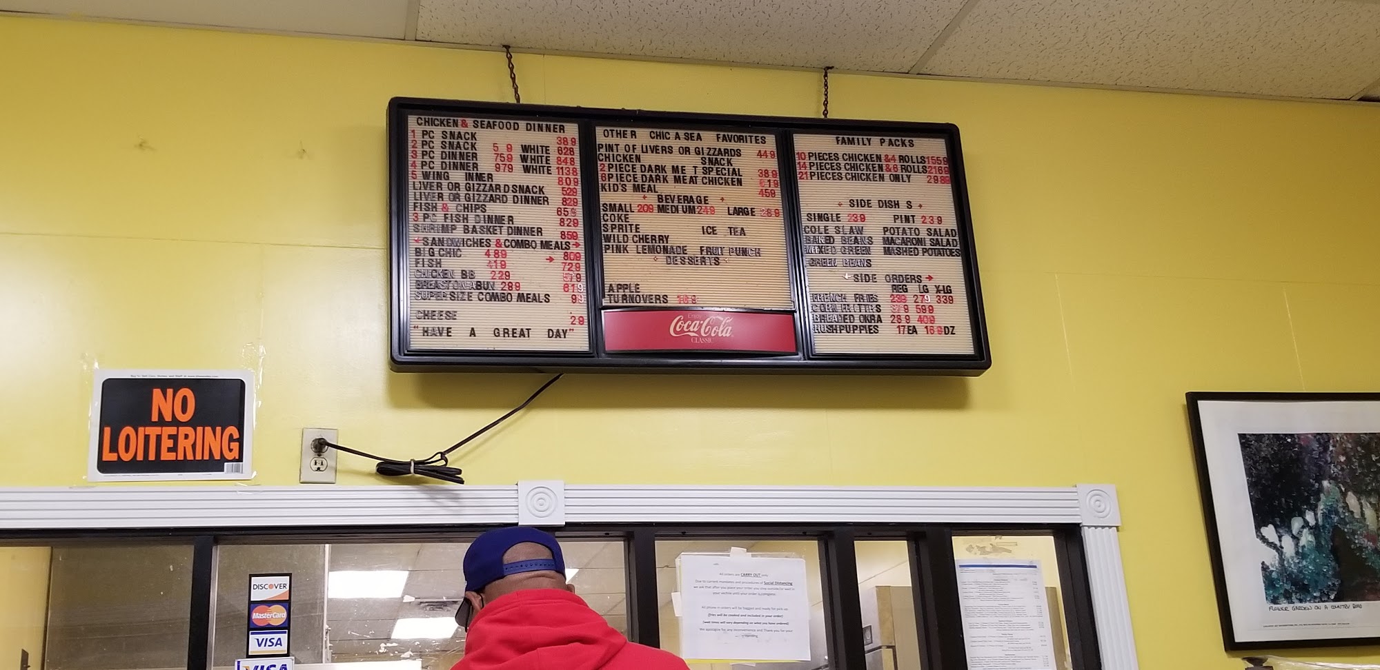 Menu for Chic A Sea, Hampton, VA - Restaurantji