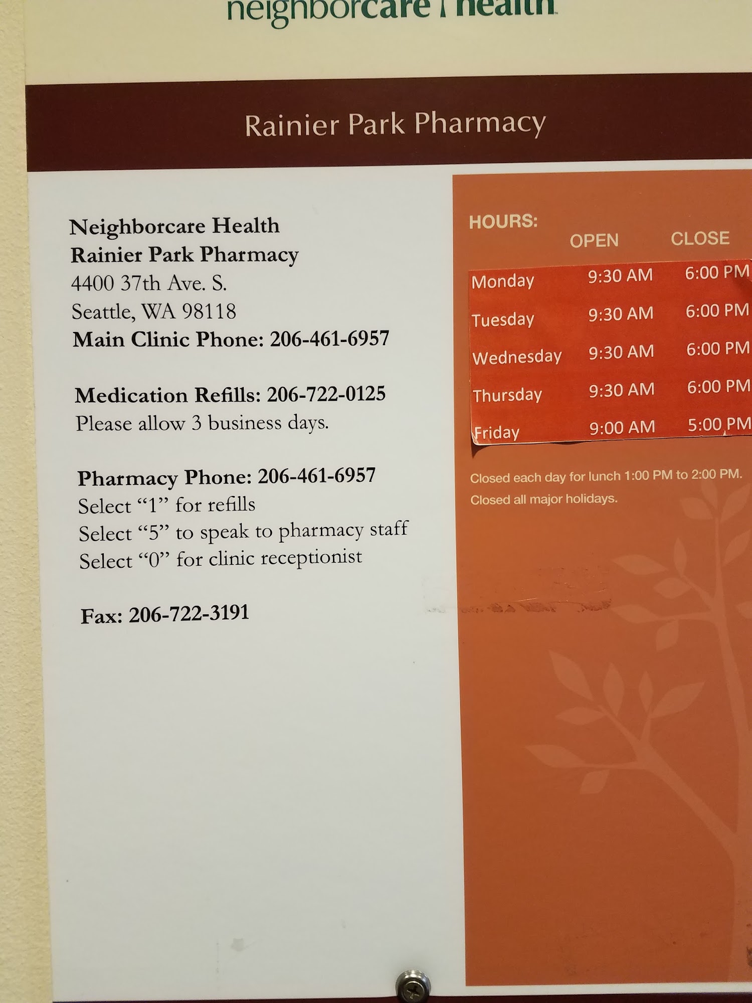 NEIGHBORCARE HEALTH AT COLUMBIA CITY - Seattle WA - Hours, Directions ...