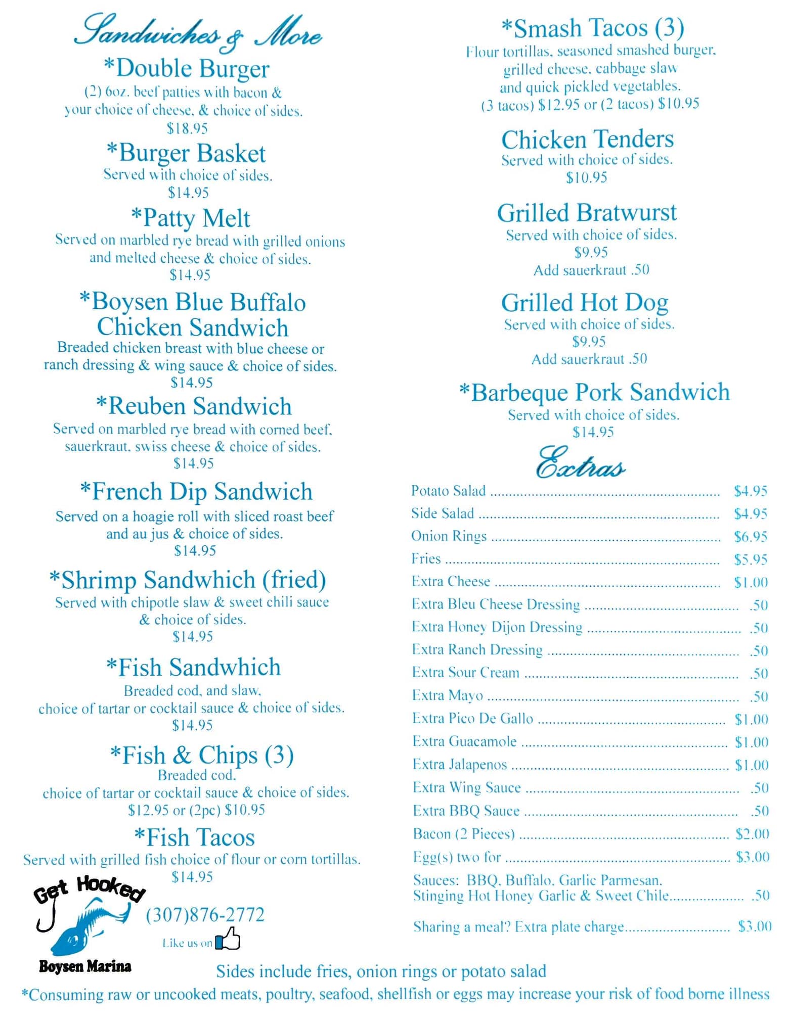 Boysen Marina Campground Bar & Restaurant, Shoshoni - Menu, Reviews (46 ...